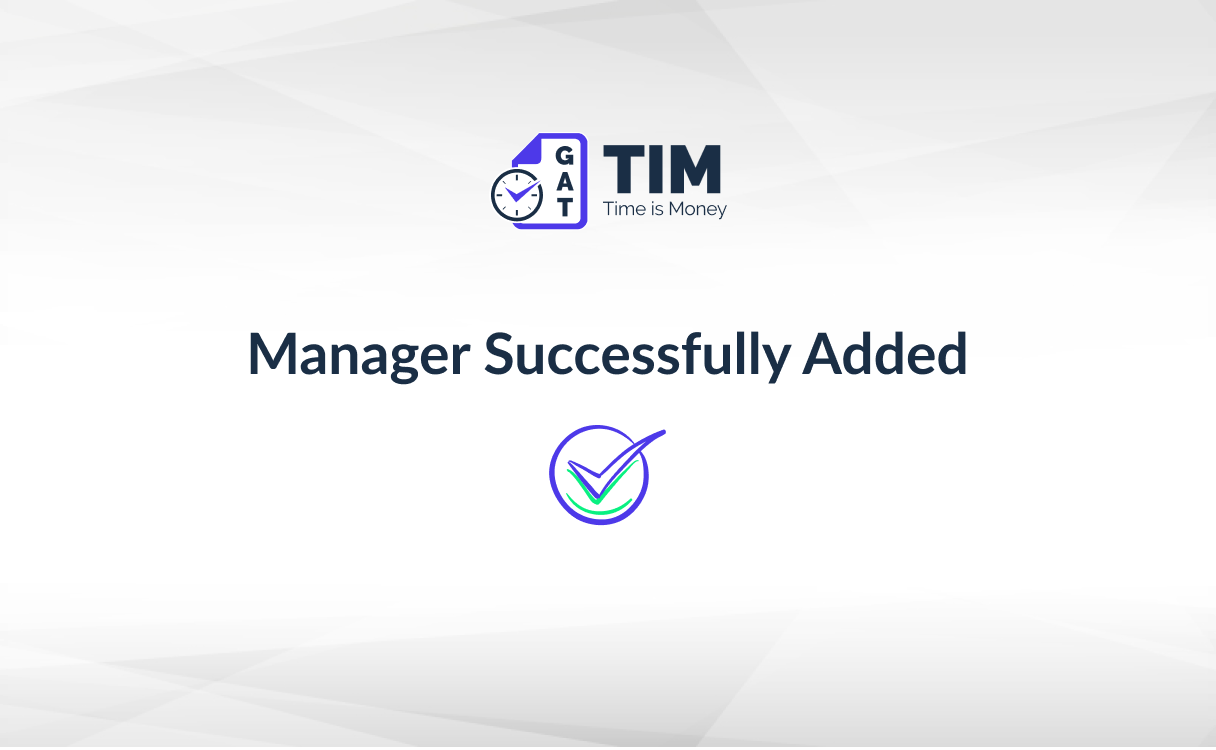 Manager Added - TIM - Online Meetings Timer for Chrome Browser